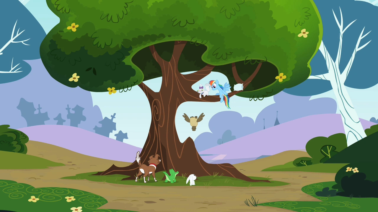 Image - Rainbow Dash Tree S2E07.png - My Little Pony Friendship is ...