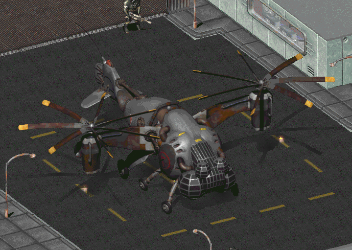 In fallout 3, how do the Vertibird pilots see out out of the cockpit ...