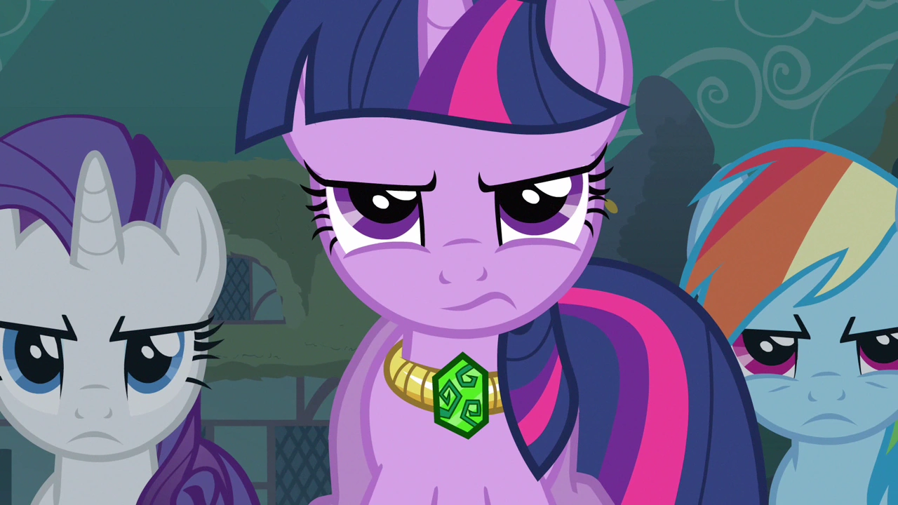 Image - Rarity & Rainbow Dash go time S3E5.png - My Little Pony ...