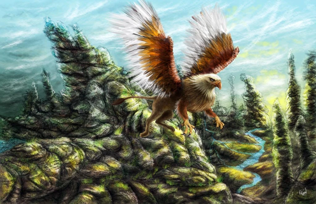 Animal Griffin Mythical Creatures