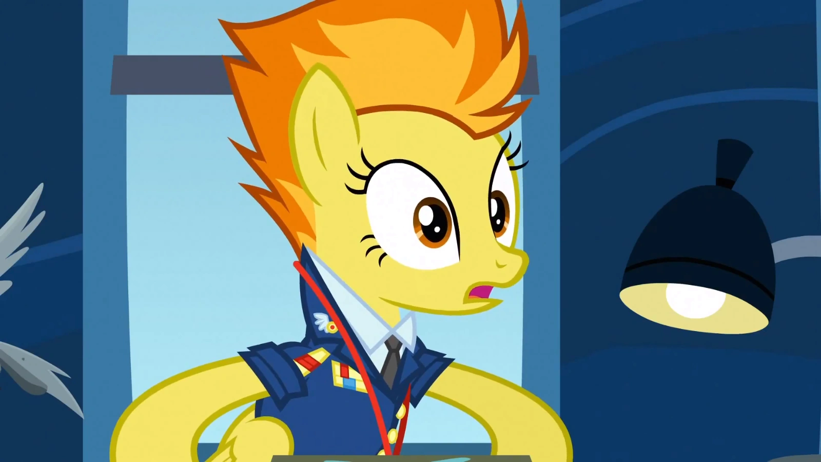 Image - Spitfire surprised S3E07.png - My Little Pony Friendship is ...