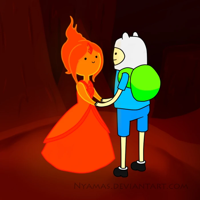 Image - Finn and flame princess forever.jpg - The Adventure Time Wiki ...