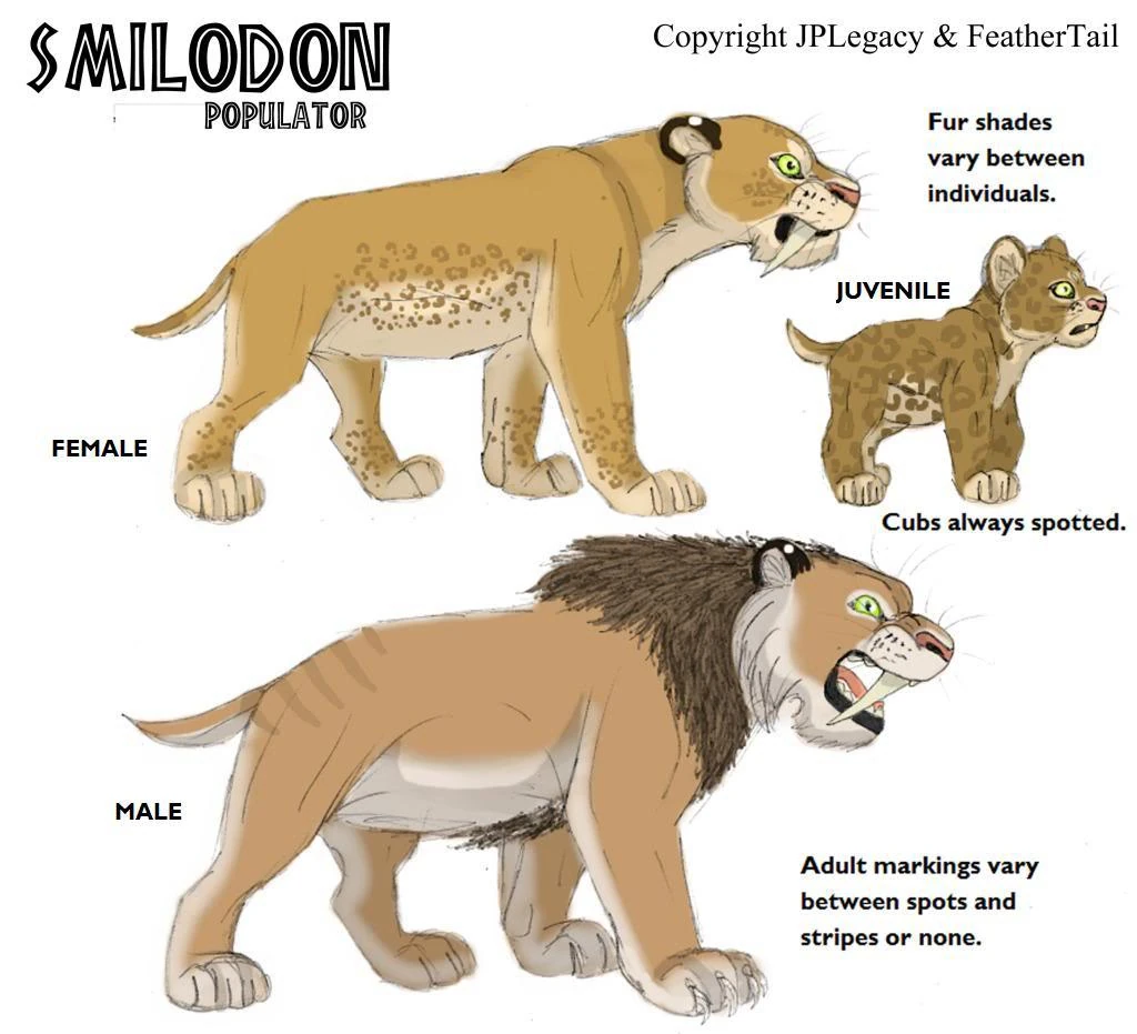 Smilodon populator - JPL Live the Legend Wiki