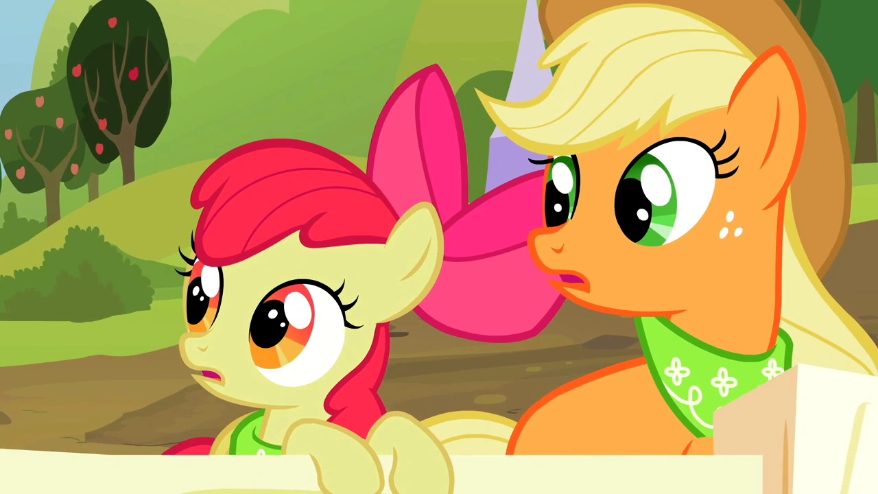 Applebloom And Applejack