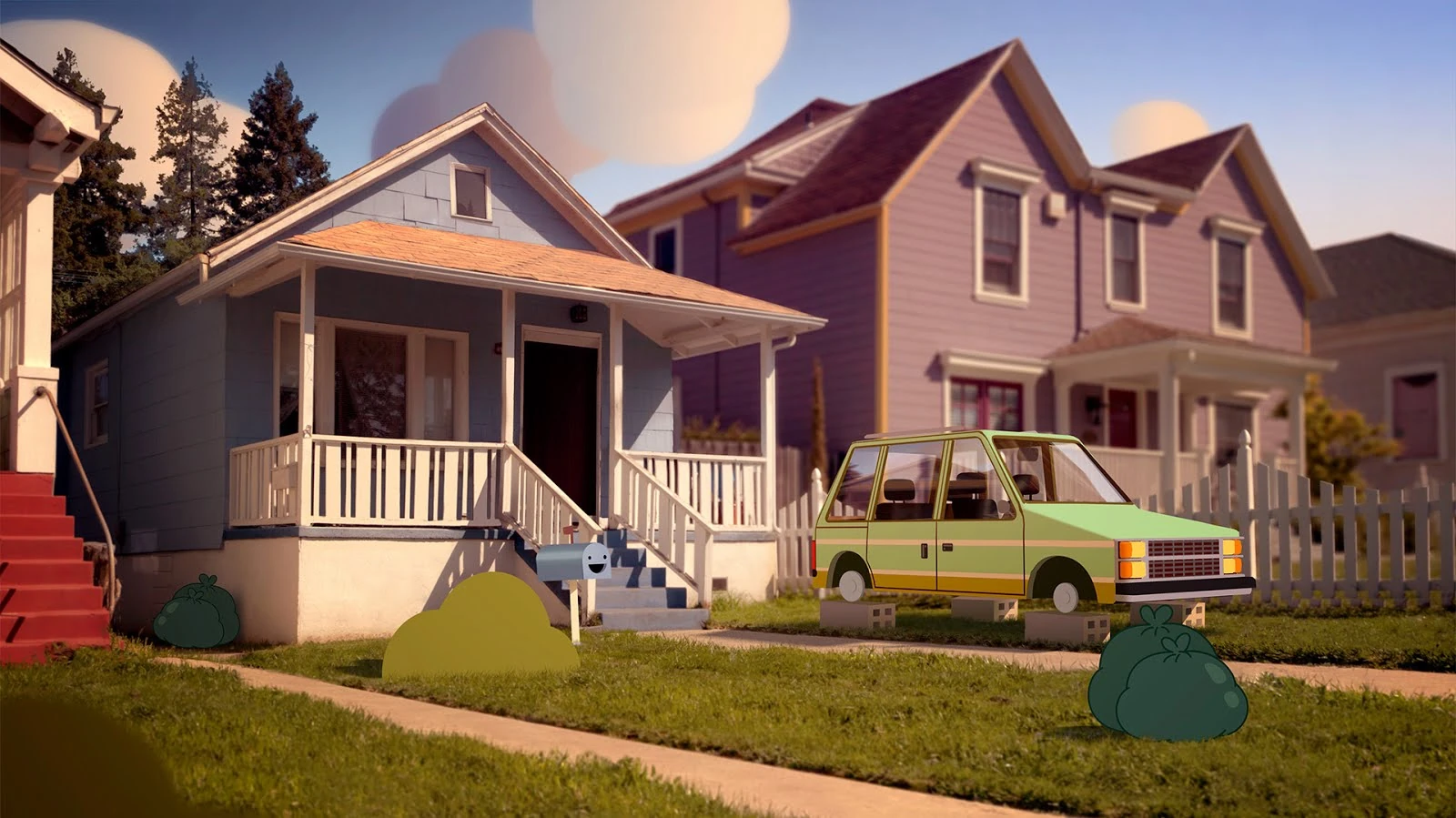 Imagen - WattersonsHouseOutside.jpg - El increíble mundo de Gumball Wiki