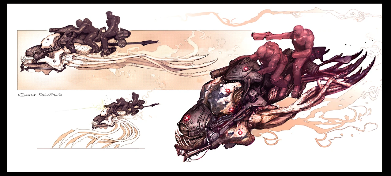 Reaver - Gearspedia, the Gears of War wiki - Gears of War, Gears of War ...