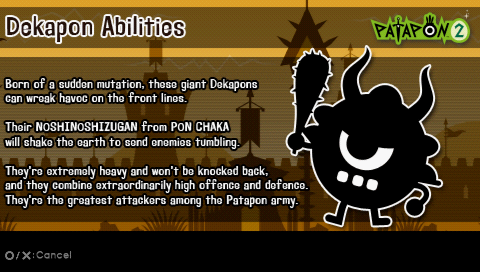 Patapon 2 Tips - Patapedia - the Patapon database that anyone can edit!