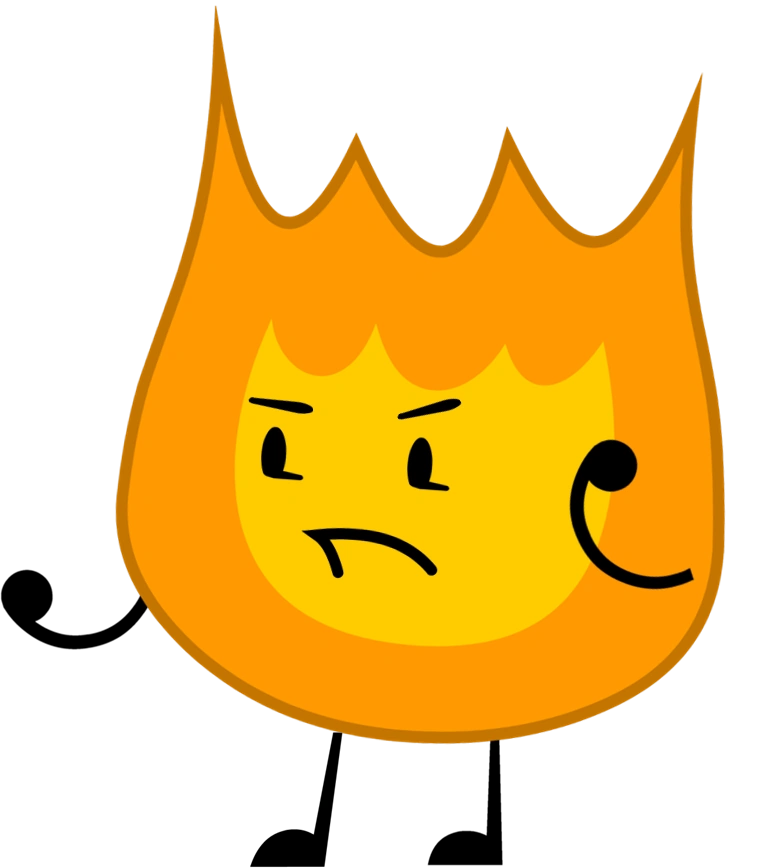 Image - Firey Pose (1).png - Battle For Dream Island Fan Fiction Wiki