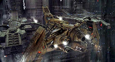 The Betty - Hawker Systems V-10C Mantis-class resupply starship : r ...