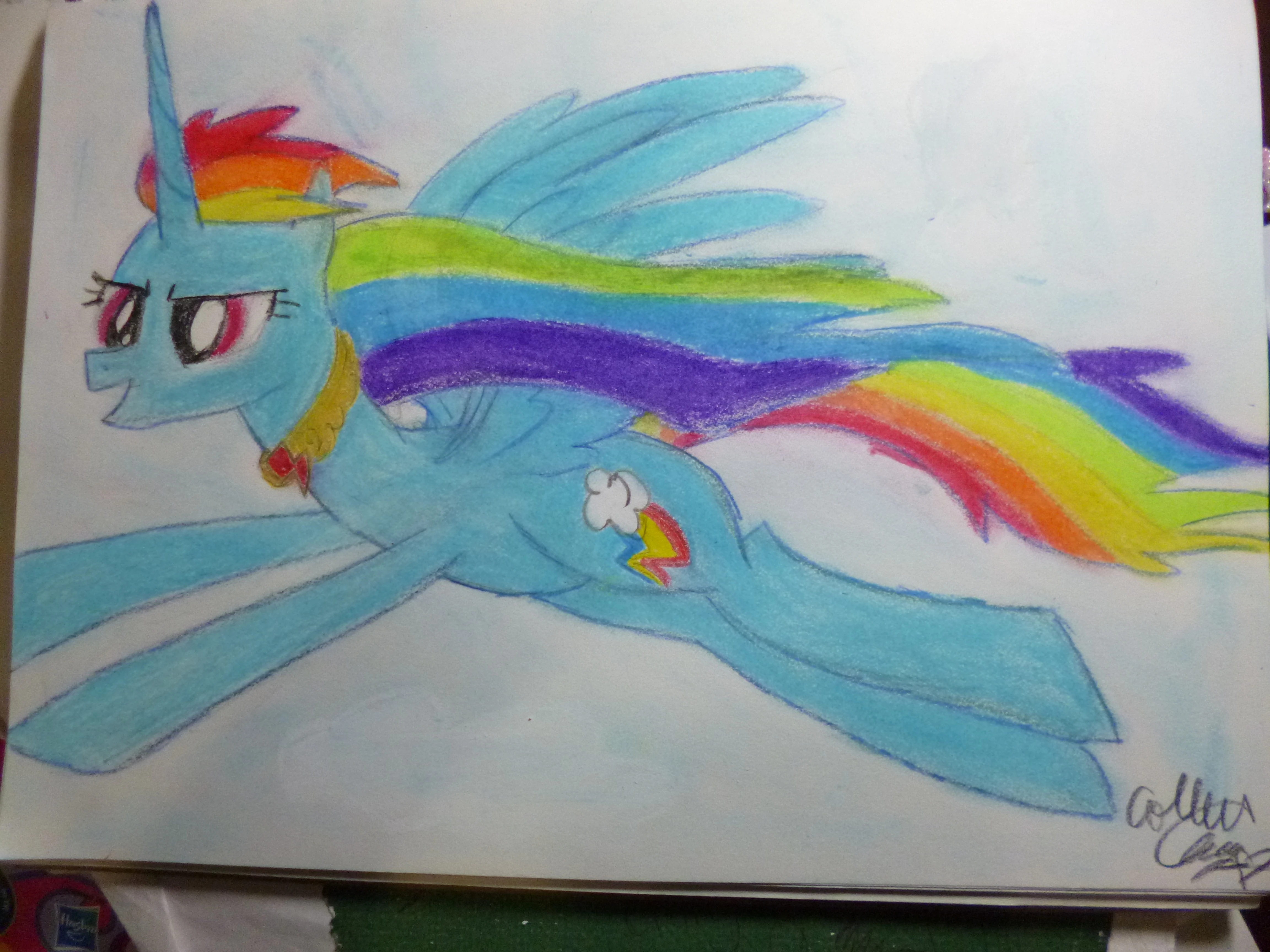 Image - FANMADE Alicorn Rainbow Dash.jpg - My Little Pony Friendship is ...