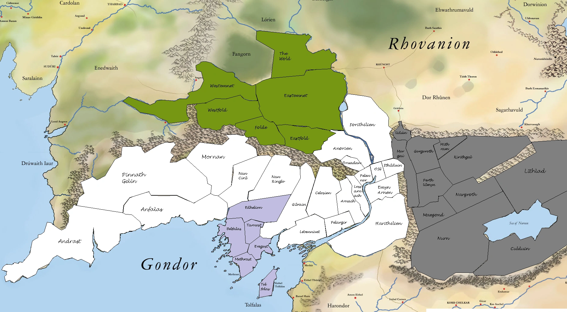 Image - Anduin.png - Lord of the Rings Wiki