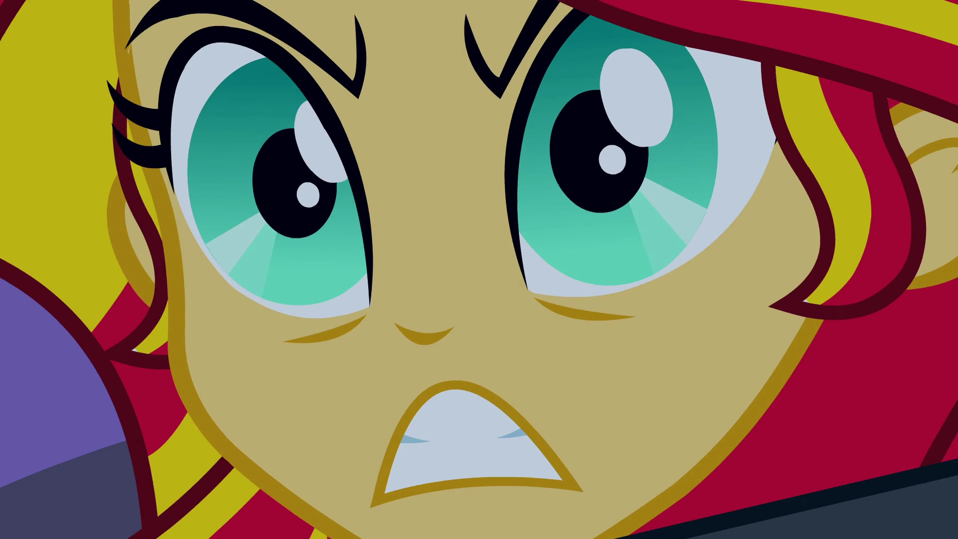 Image - Sunset Shimmer enraged "what?!" EG.png - My Little Pony ...