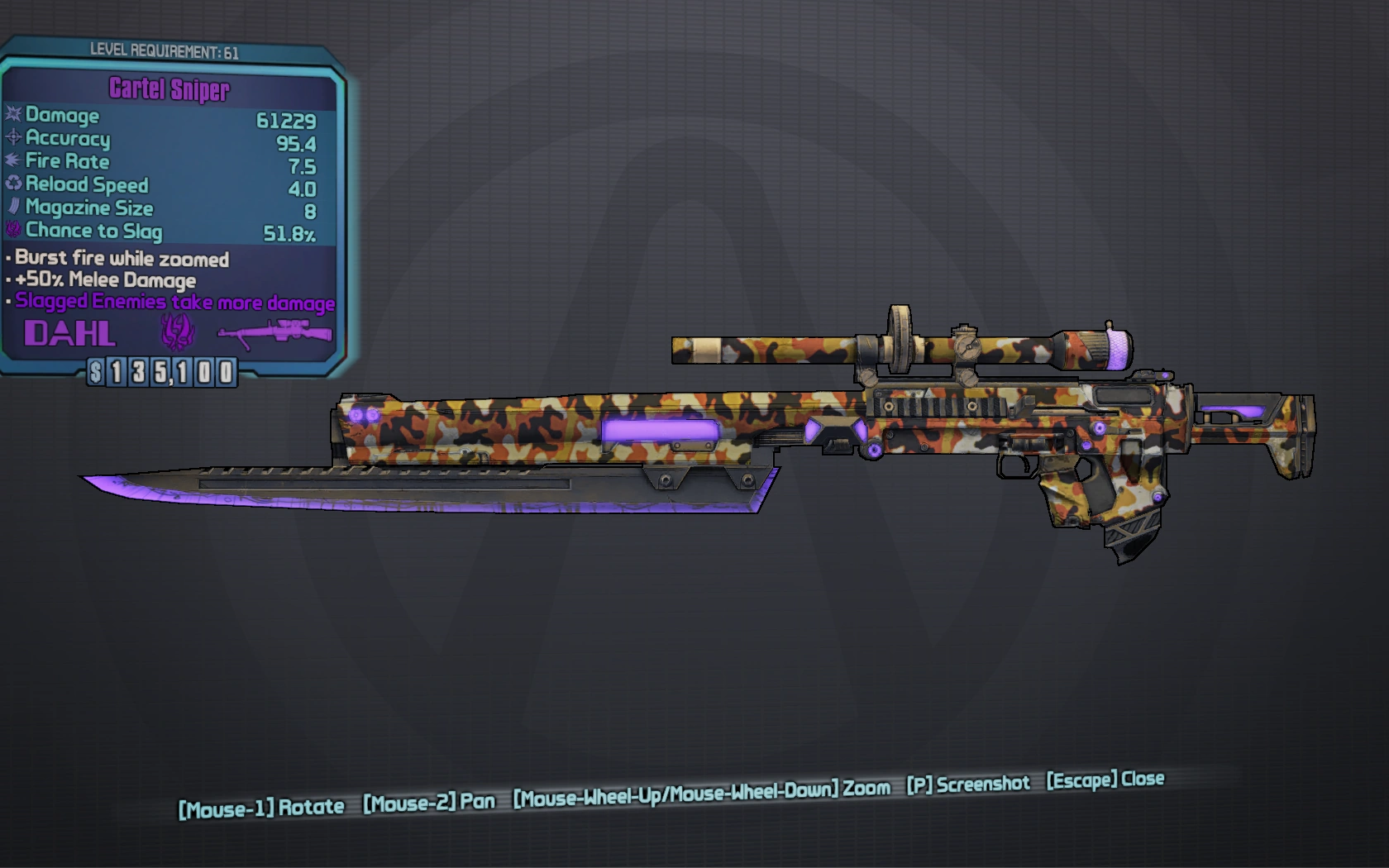 Sniper (Borderlands 2)/Variant Chart - Borderlands Wiki - Walkthroughs ...