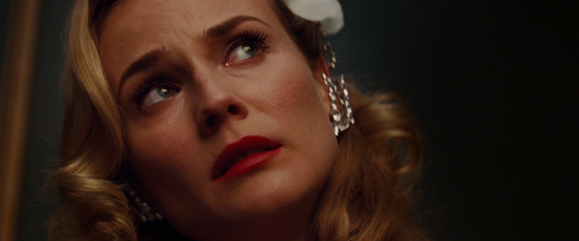 Image - Bridget von Hammersmark looks at Landa frightened.jpg ...