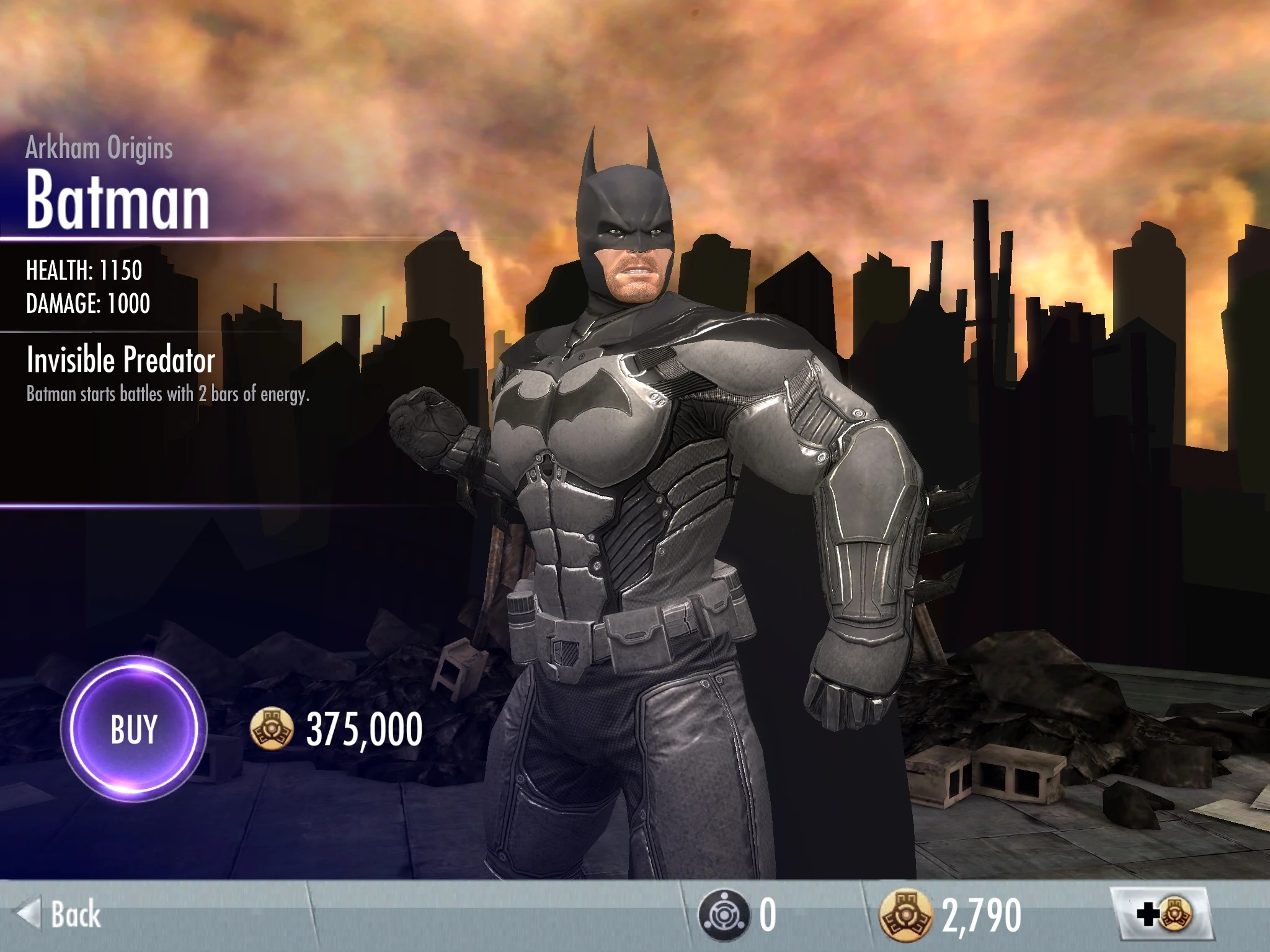 Injustice Batman Arkham Origins Skin