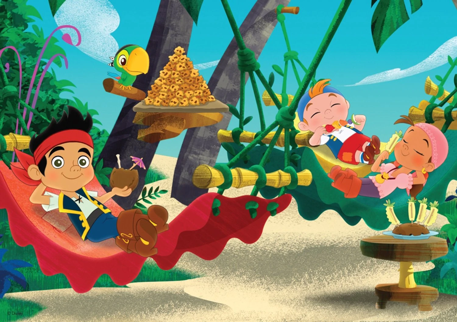 Image - Jake&crew-Yo Ho, Food to Go.jpg - DisneyWiki