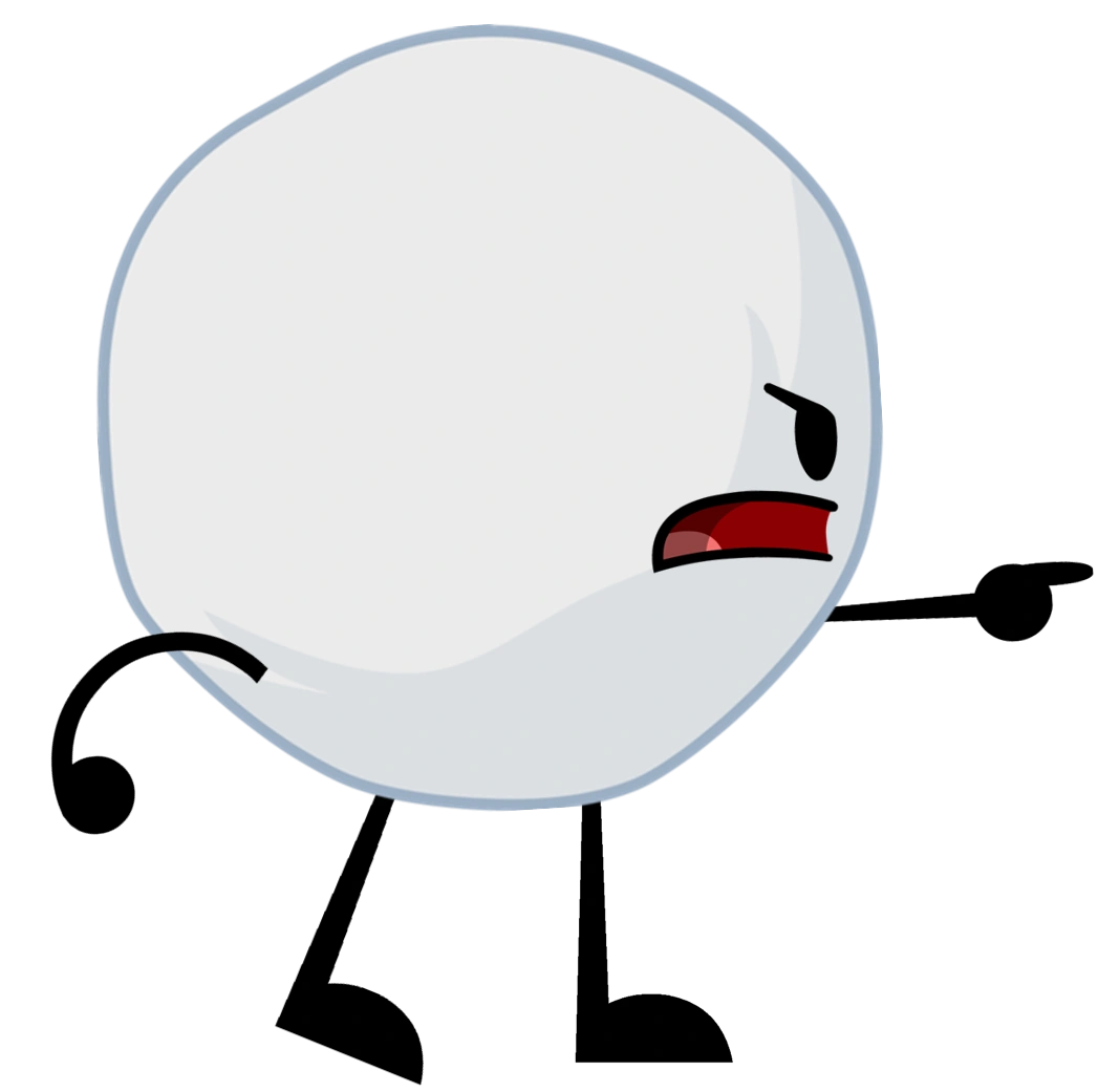 Image - Snowball (OC Pose).png - Battle For Dream Island Fan Fiction Wiki