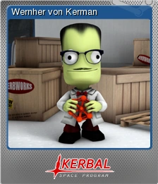 Kerbal Space Program - Wernher von Kerman - Steam Trading Cards Wiki