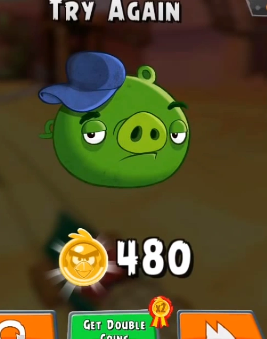 Файл - Level Failed Go.png — Angry Birds Wiki