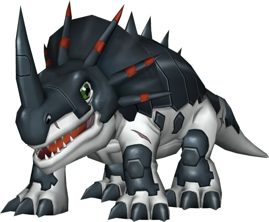 Image - Monochromon dm.png - Digimon Wiki: Go on an adventure to tame ...