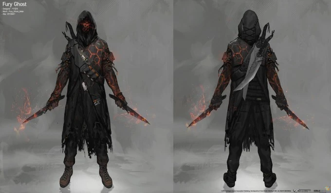 CrossFire- Fury Ghost Male Minecraft Skin