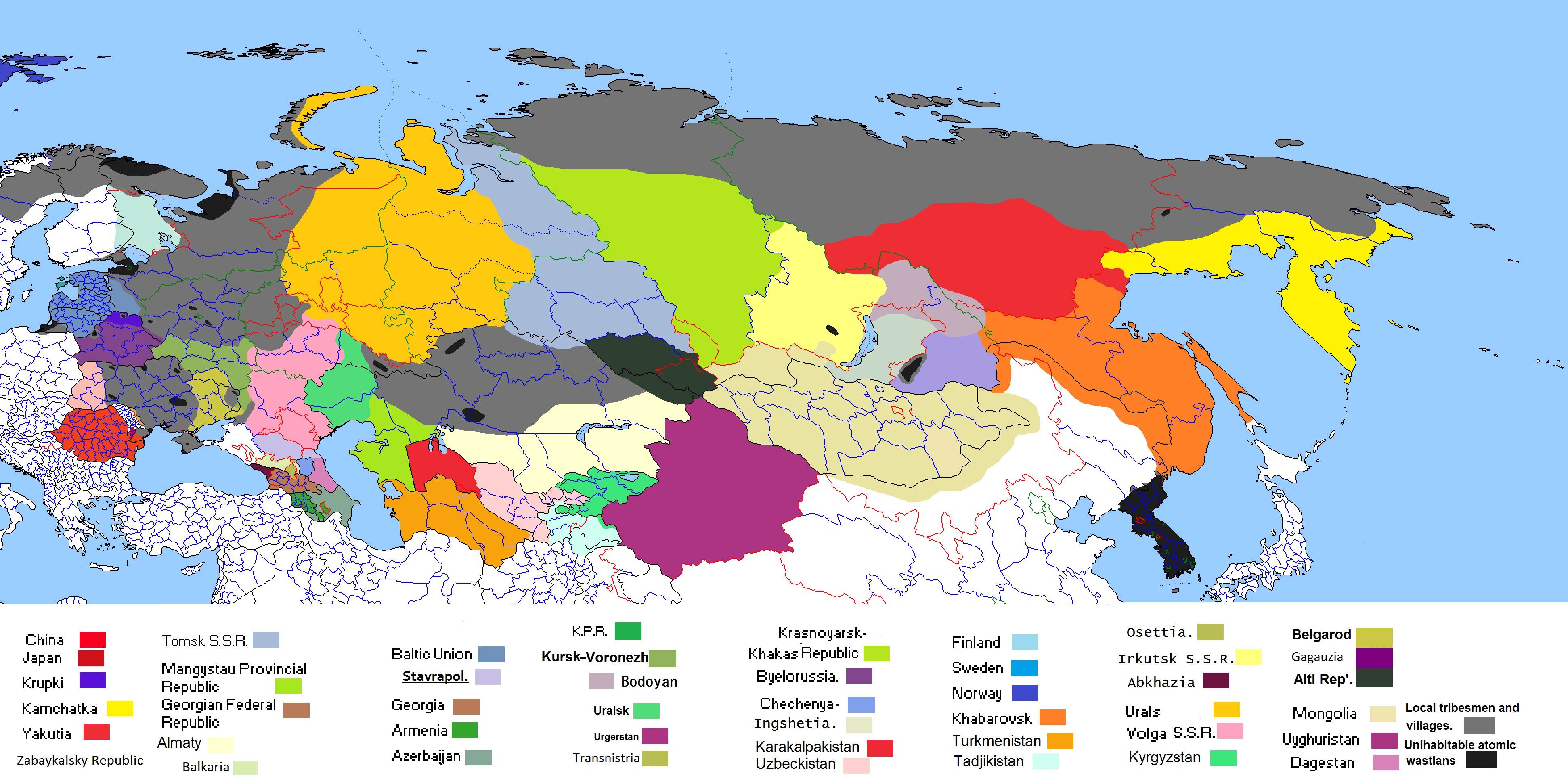 Republic of Khabarovsk and the Amur Basin (1962: The Apocalypse ...