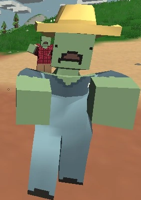 Unturned Skin | Straw-hat Wearing Zombie Farmer. Farming all day long ...