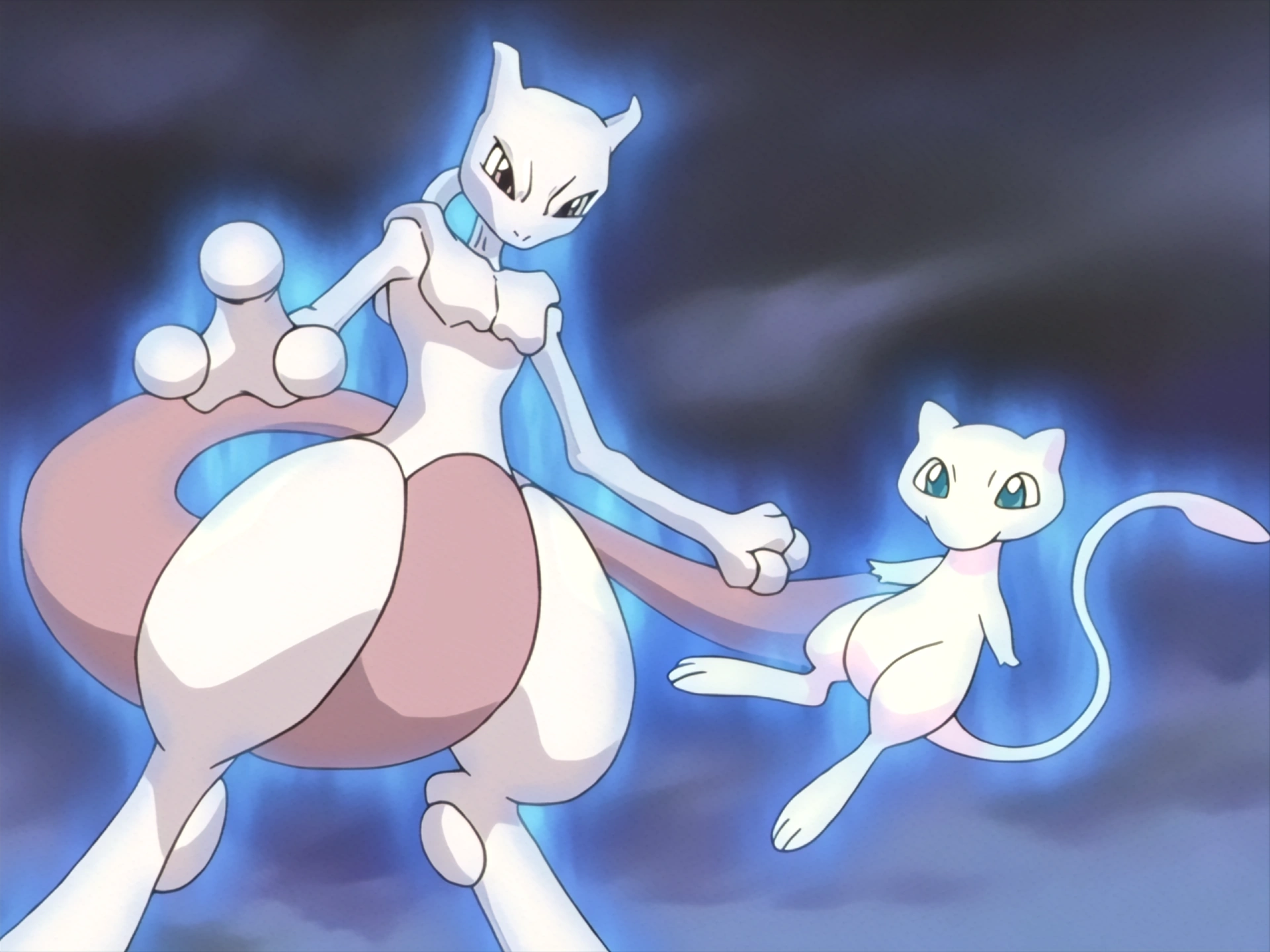 Image - Mew and Mewtwo in Johto League Champions opening.png - The ...