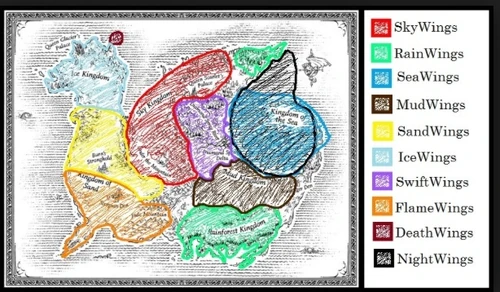 Image - Pyrrhia fan made map.jpg - Wings of Fire Wiki