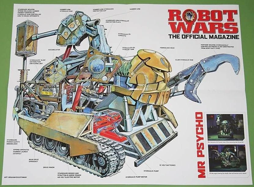 Mr. Psycho - Robot Wars Wiki - Robot Wars Extreme, BBC
