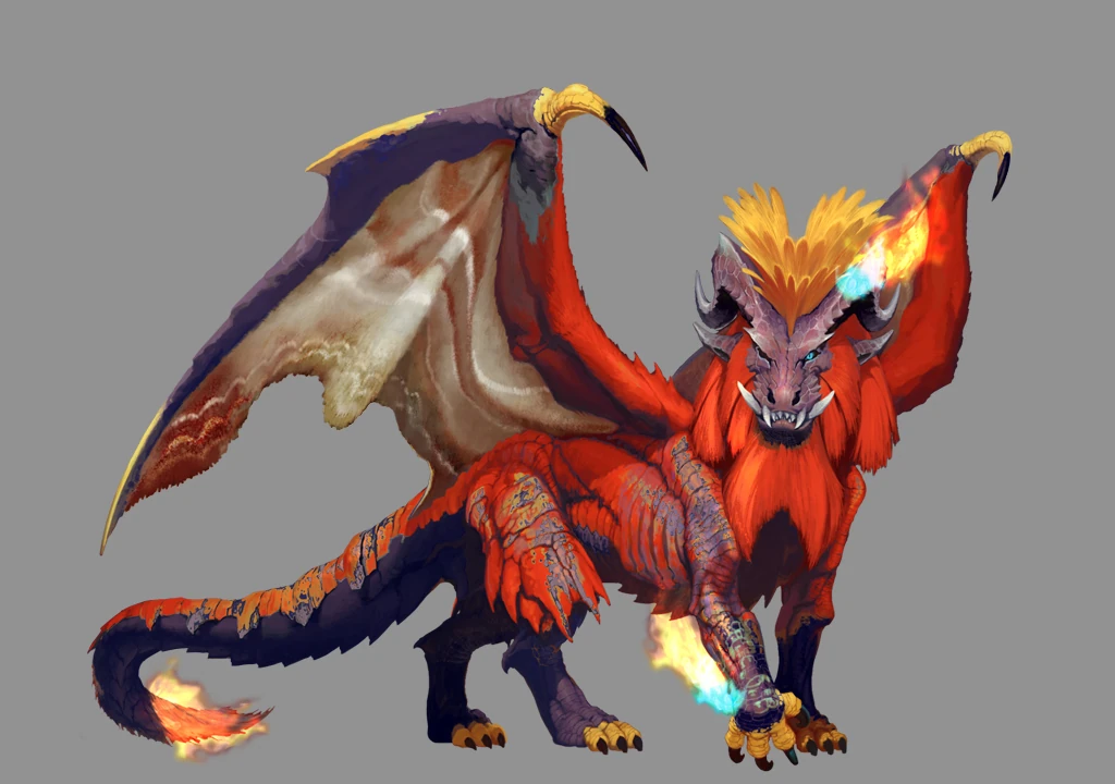 Image - MH4U-Teostra Concept Art 001.jpg - The Monster Hunter Wiki ...