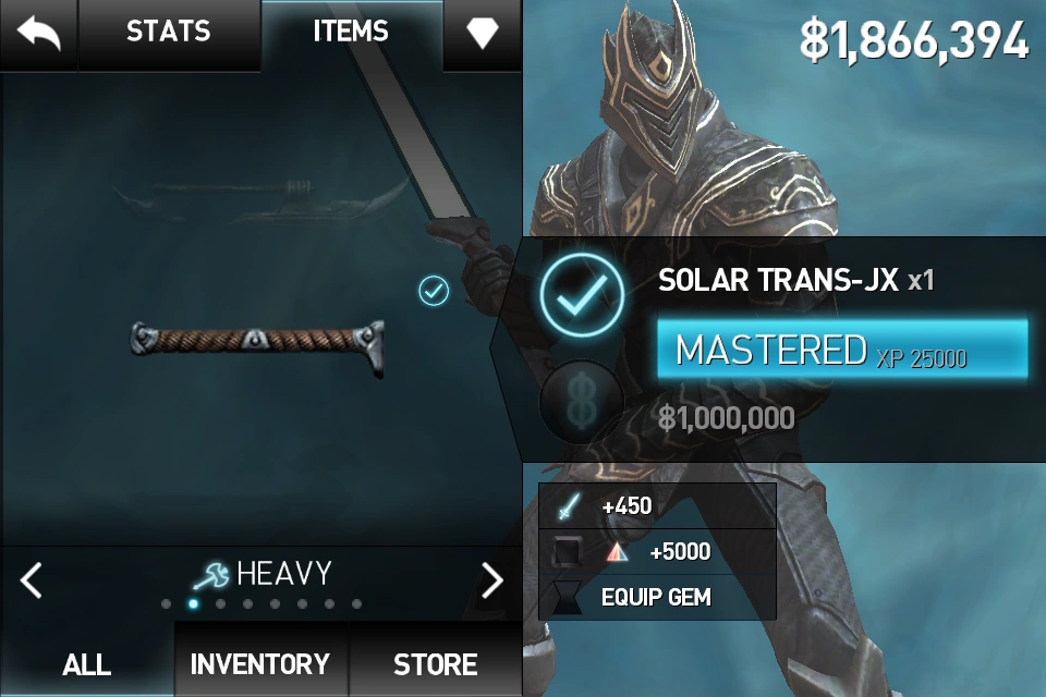 Infinity Blade 3 Solar Trans - dreamfasr