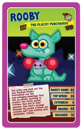 Image - Top trump purple rooby.jpg - Moshi Monsters Wiki - Wikia