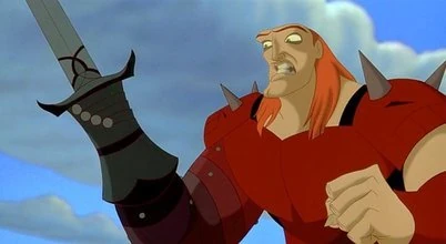Image - Ruber with the sword Excalibur.jpg - Quest for Camelot Wiki