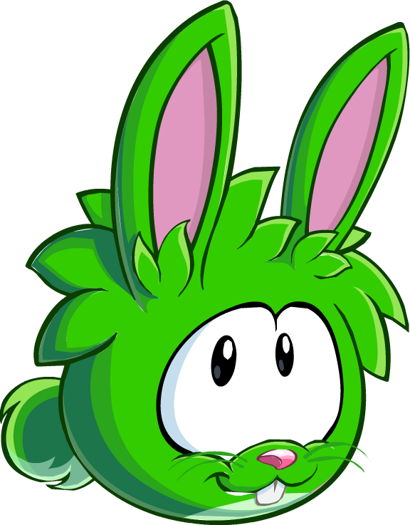 Green Rabbit Puffle - Club Penguin Wiki - The free, editable ...
