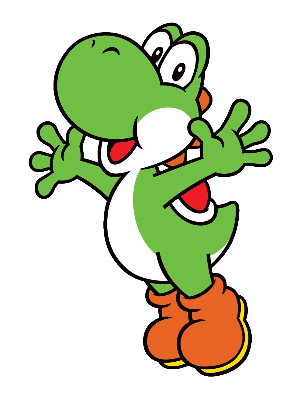 Image - Yoshi Happy.png - Super Mario Fighters Wiki