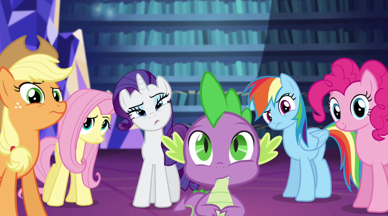Image - Twilight's friends confused by her explanation EG2.png - My ...