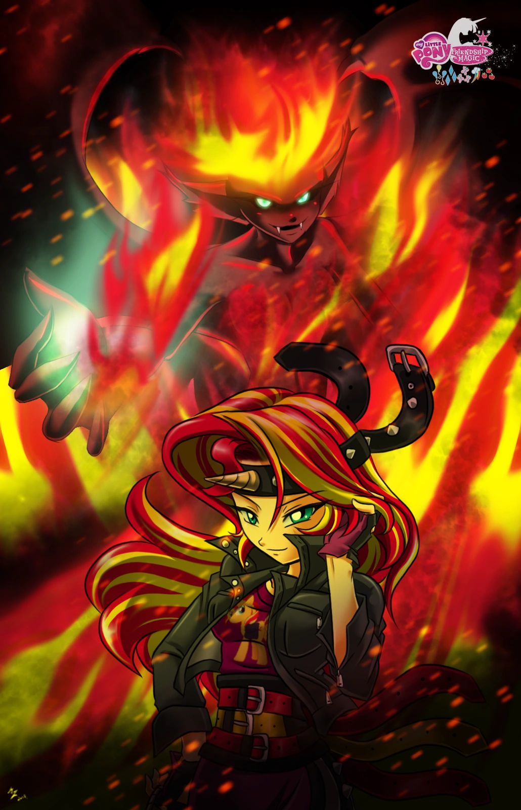 Image - Sunset Shimmer? by mauroz.png - My Little Pony Fan Labor Wiki
