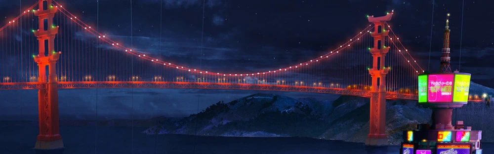 Image - San-Fransokyo-Bridge-Big-Hero-6.jpg - Disney Wiki - Wikia