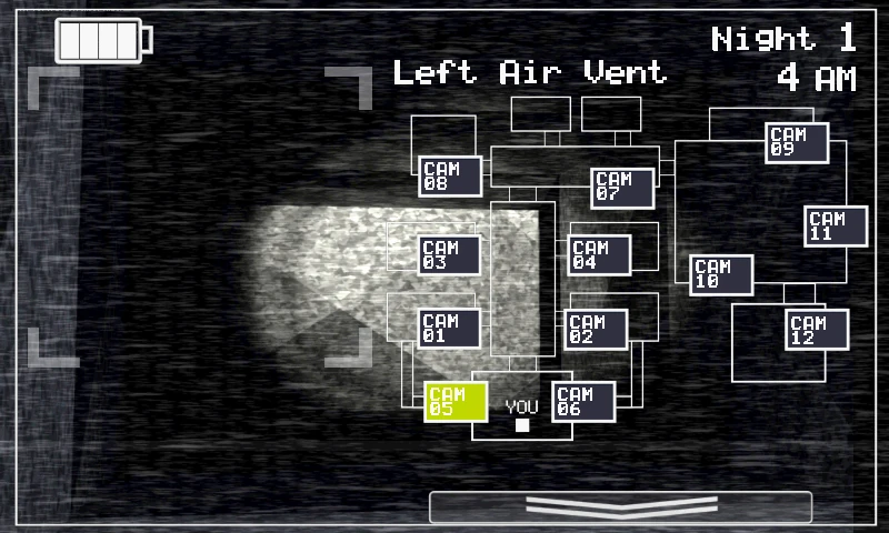 Archivo:FNaF 2 (Móvil) - Left Air Vent.jpg - Wiki Freddy Fazbear's Pizza