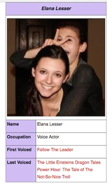 Elana Lesser - Dragon Tales Wiki