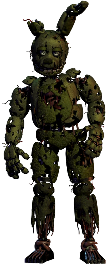 Does Springtrap have an endoskeleton - Five Nights at Freddy's Wiki