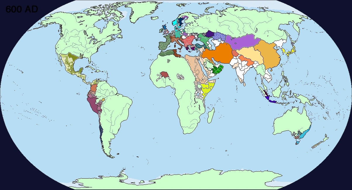 601-700 CE (Grand Union) - Alternative History