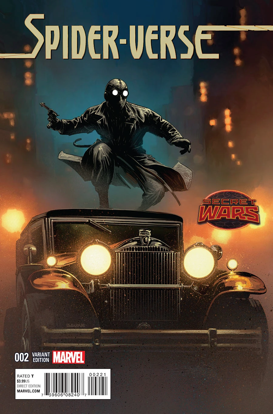 One of the best Spider-man Noir Covers I've ever seen! : r/Marvel